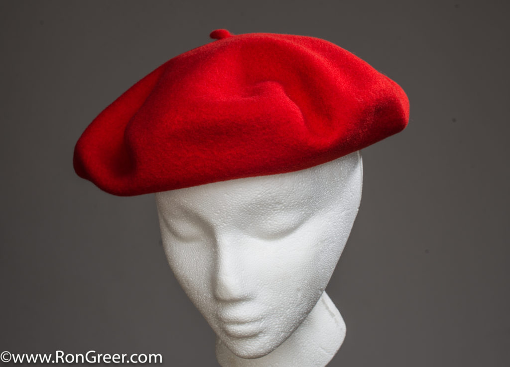 11 inch (28cm) Basque Beret, in custom colors - Ron Greer